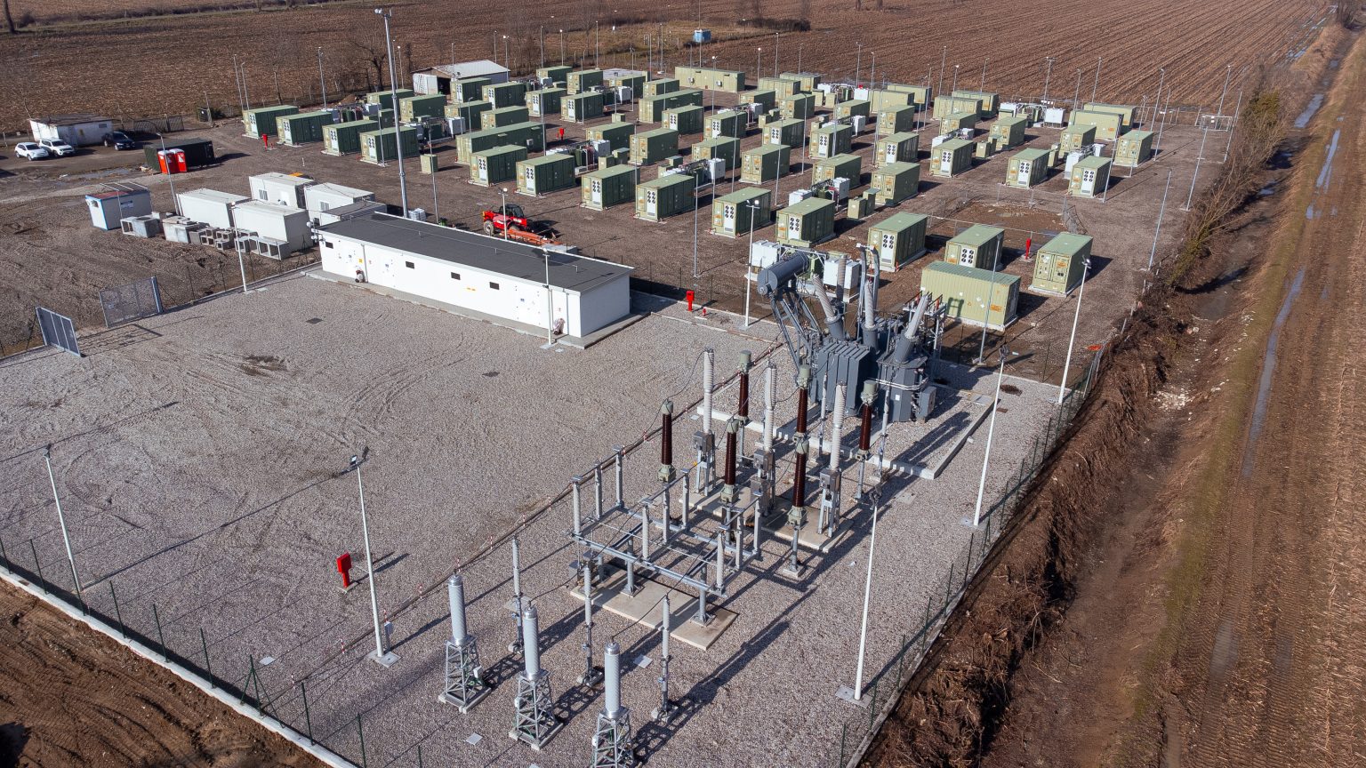 Construction of a HV substation in province of Lodi - Altenia